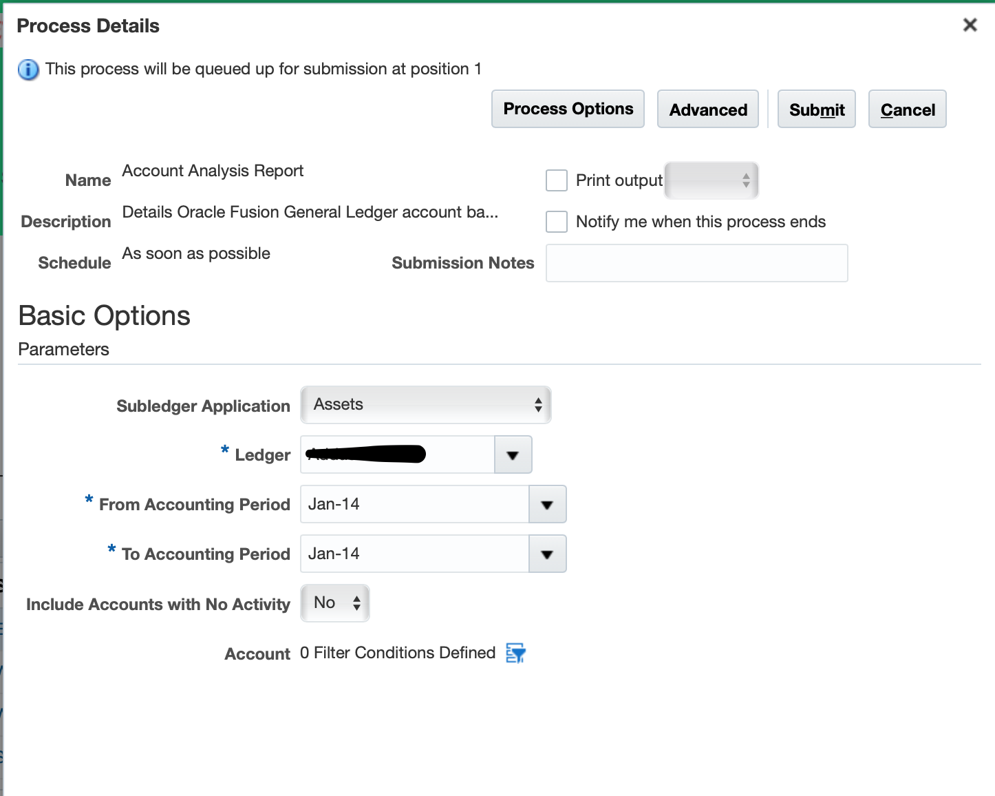 Creating Custom Account Analysis Report — Cloud Customer Connect