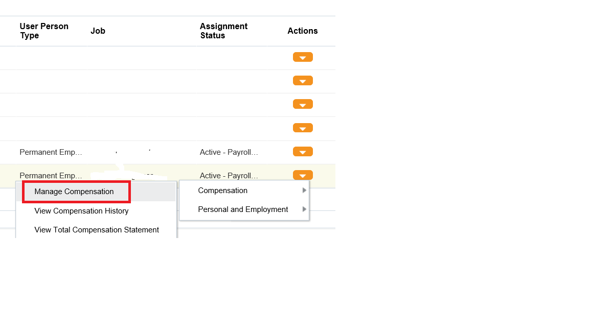How To Hide A Certain Menu Item In The Actions Menu In The Person Management Search Results Page