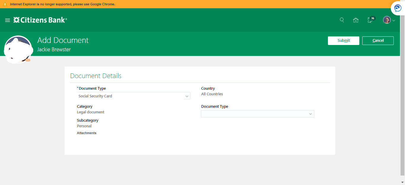 Is there a transaction through the HCM Design Studio for Document ...
