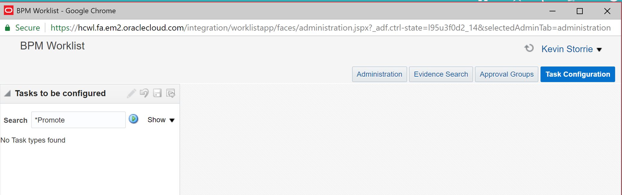 Promote Transfer Workflow Configurations Not Showing In Bpm Task Configuration — Cloud Customer