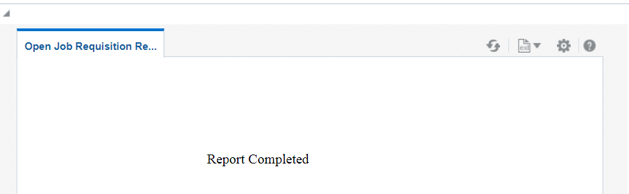 Bi Publisher Report Not Displaying In Dashboard See Attached Screenshot — Cloud Customer Connect