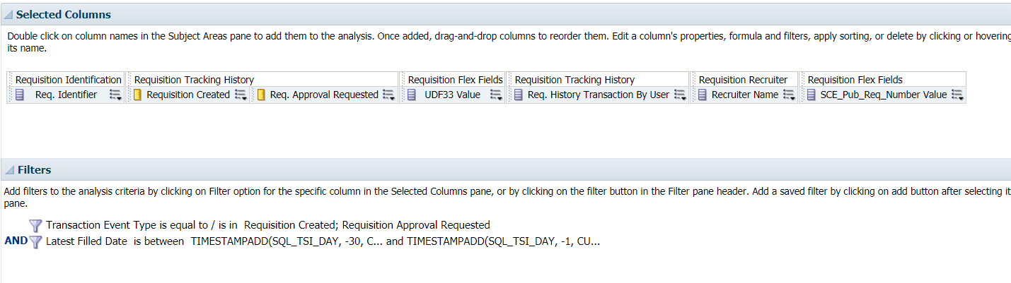 Days of Difference Between Requisition Created and Requisition Approval Requested — Cloud ...