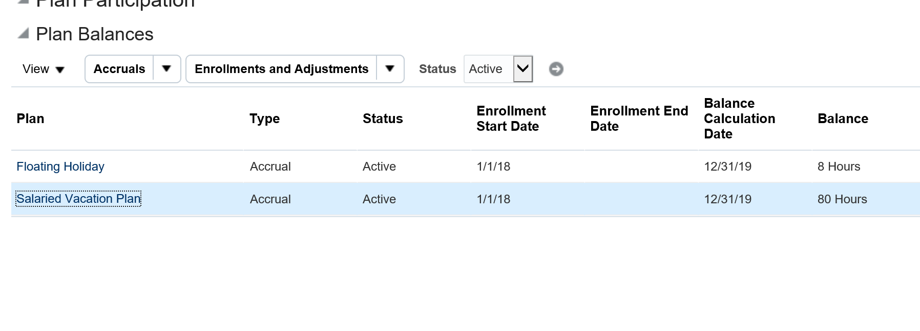 Front Loaded Absence Plan And Carryover Expiration — Cloud Customer Connect