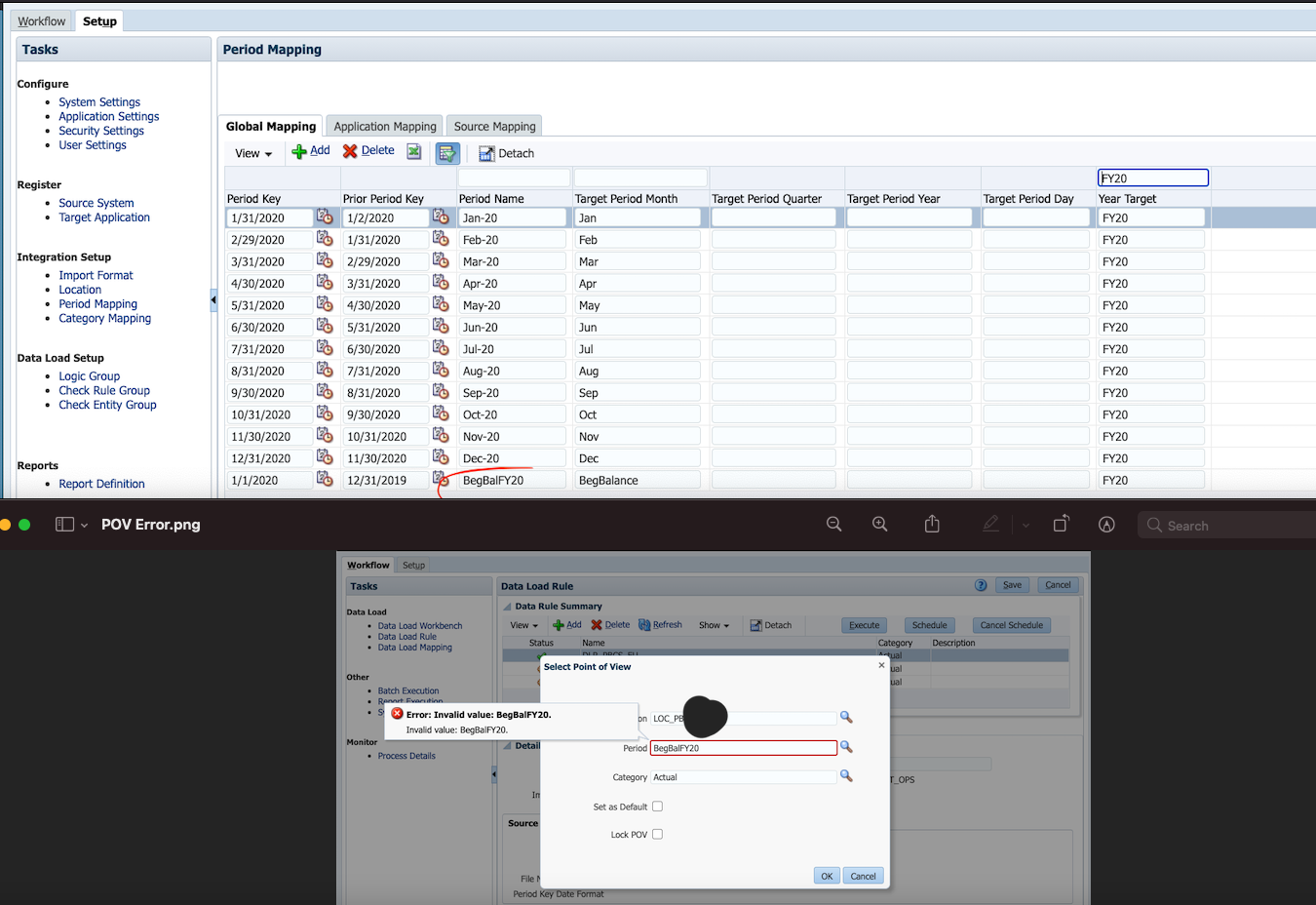 Has anyone been able to load data to period BegBalance using EPBCS/PBCS Data Management? — Cloud ...