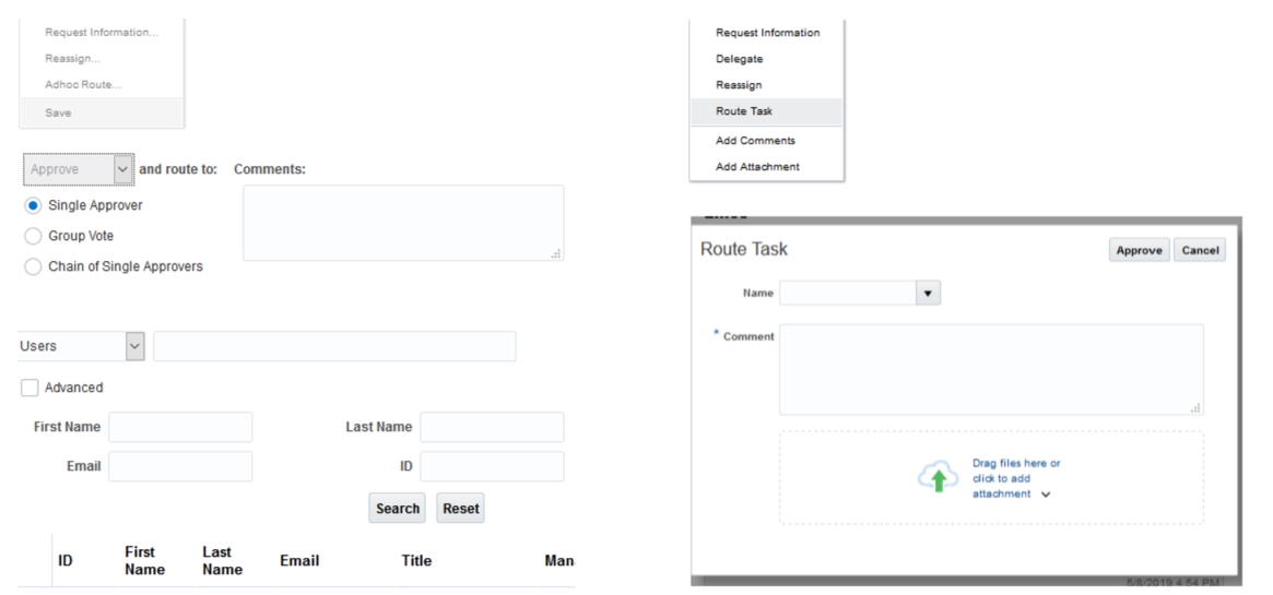 19B Upgrade Route Task vs Ad Hoc — Cloud Customer Connect