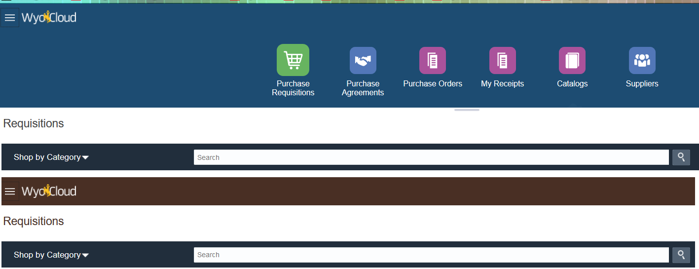 Responsive vs Classic view — Cloud Customer Connect