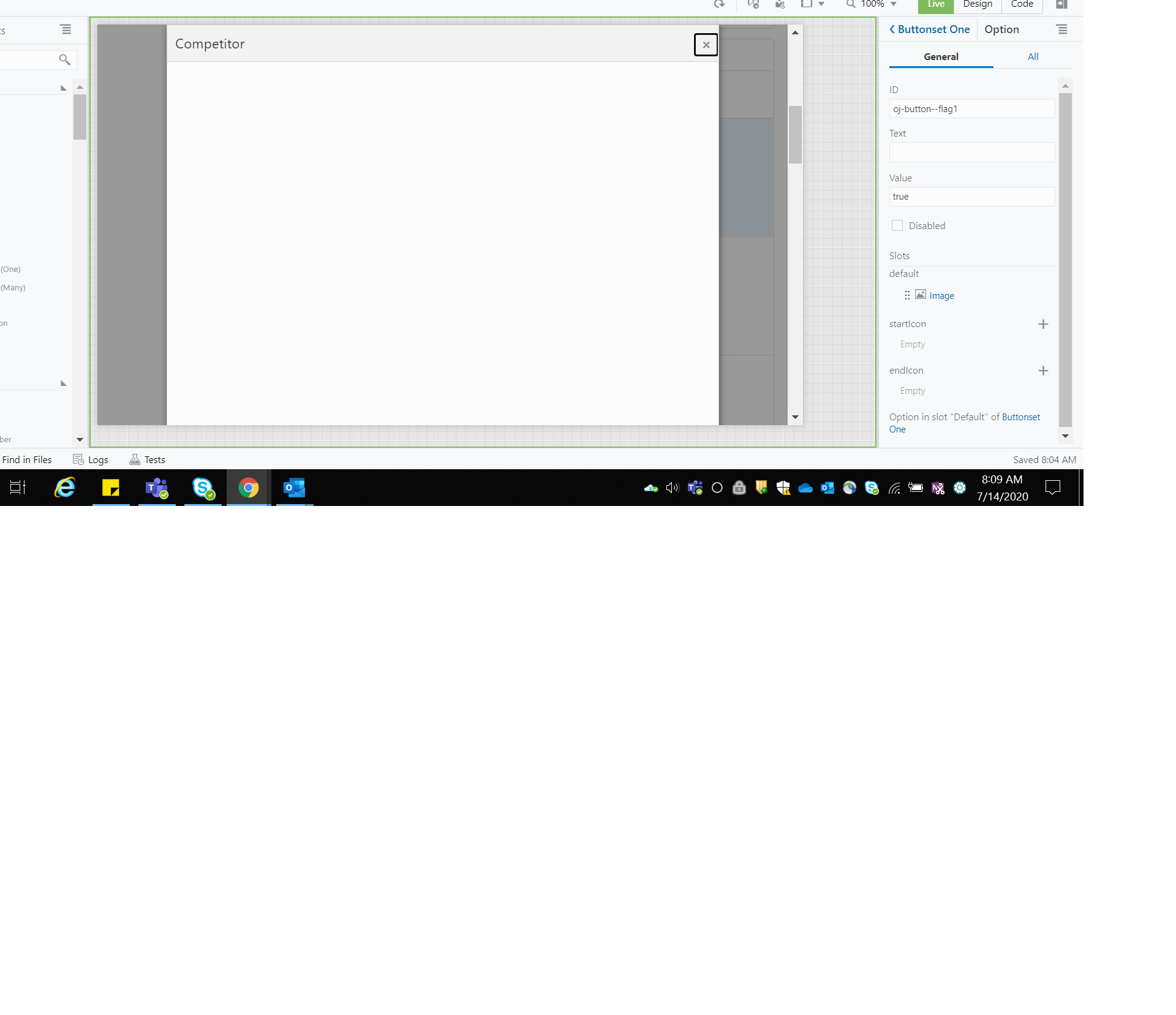 How to use Button Set to highlight the field value from REST — Cloud ...