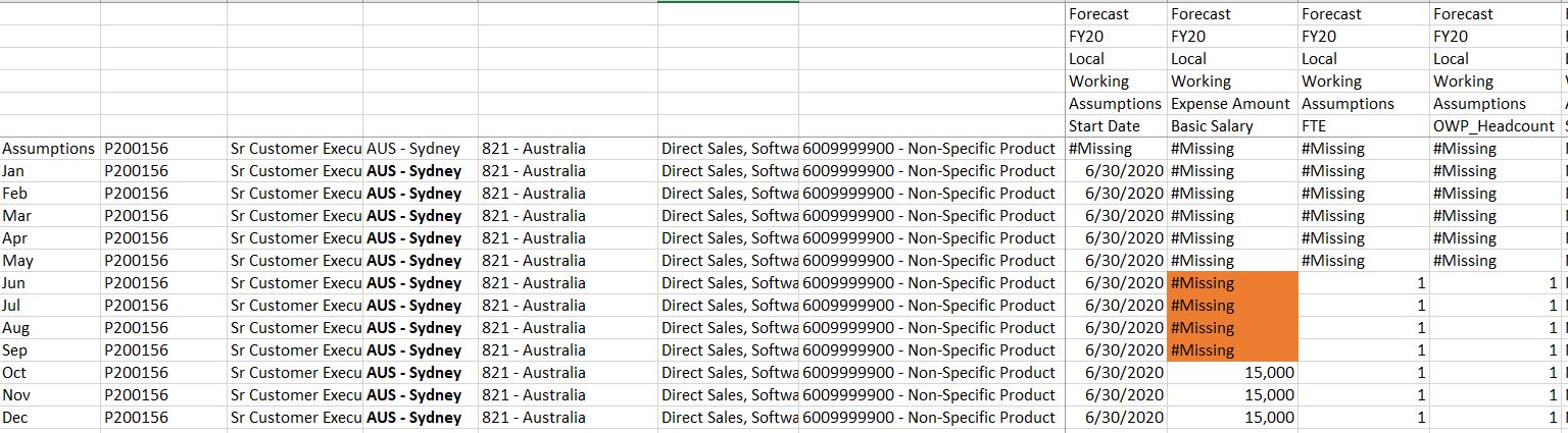 ePBCS - Workforce - OWP_Calculate Employee Compensation not calculating according to start date ...
