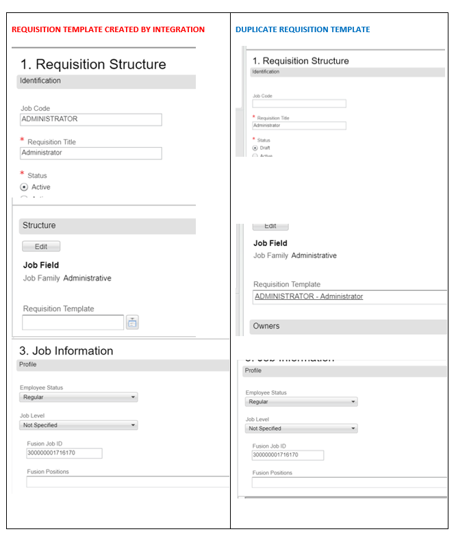 How To Keep Full Job Profiles When Using Hcm Taleo Integration — Cloud Customer Connect