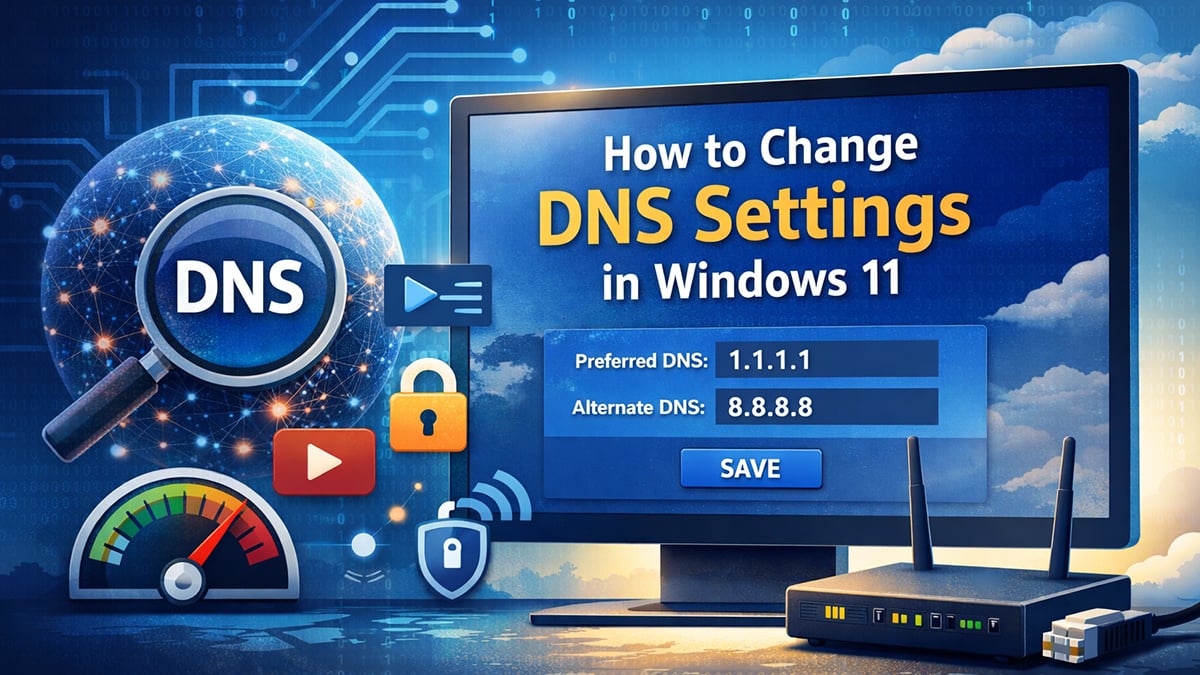 How to Change Your DNS Server in Windows 11 - Acer Corner