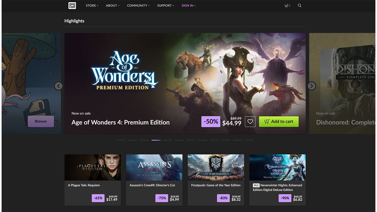 GOG Has a New Owner, but Will Its DRM-Free Mission Survive? - Acer Corner