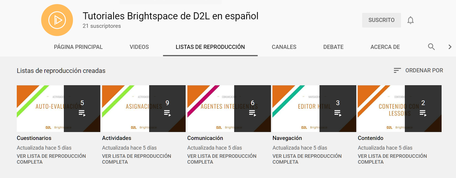 Compartimos con toda la comunidad nuestro nuevo canal de YouTube con tutoriales 100% en español ...