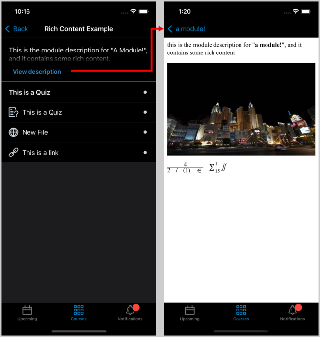 View courses and course content in Brightspace Pulse - Brightspace