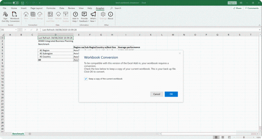Releasing The Anaplan Add in For Excel 4 0 Anaplan Community