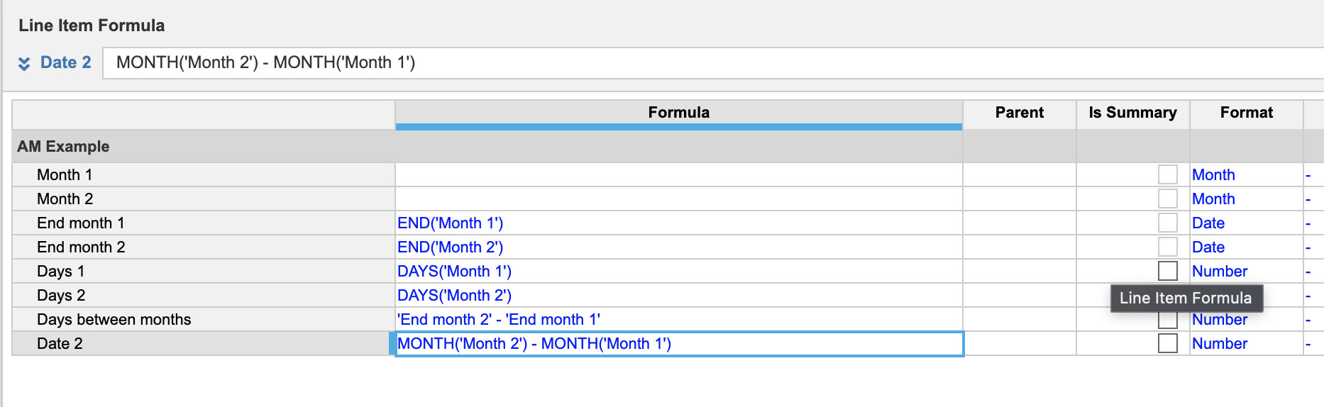 How to calculate the difference for each month of the time period ...