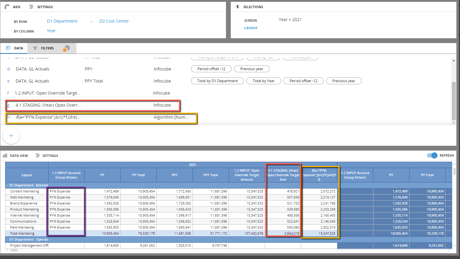 Data Flow Target Formula vs. Procedure Debugger Layout - Board Community