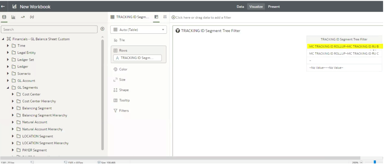 Inactive records in GL Account Hirearchy not filtering by status — Oracle