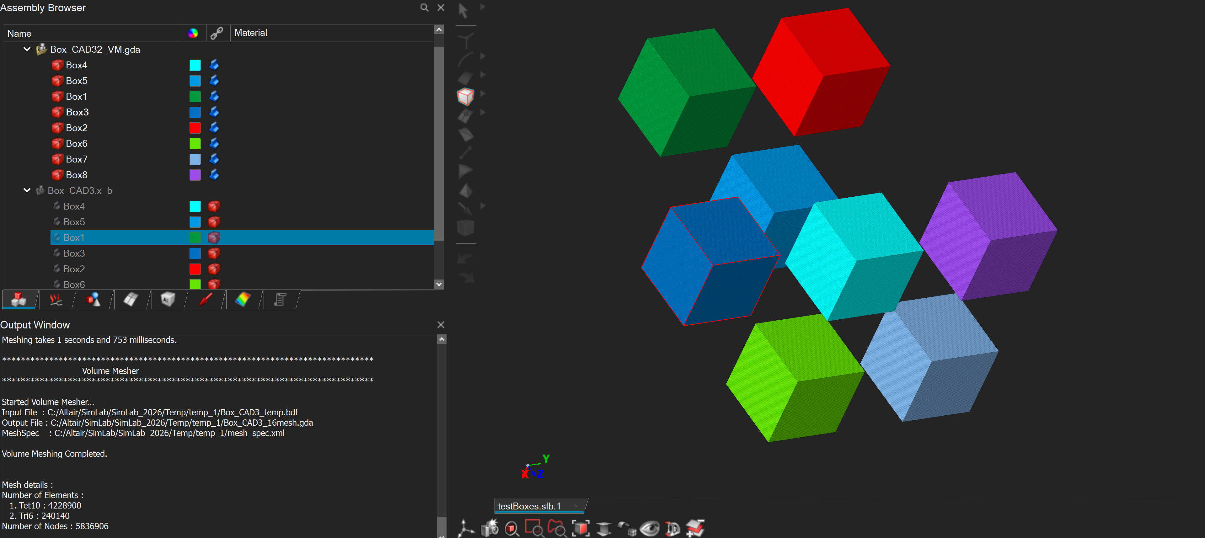 SimLab meshing on multiple cores - Altair Community