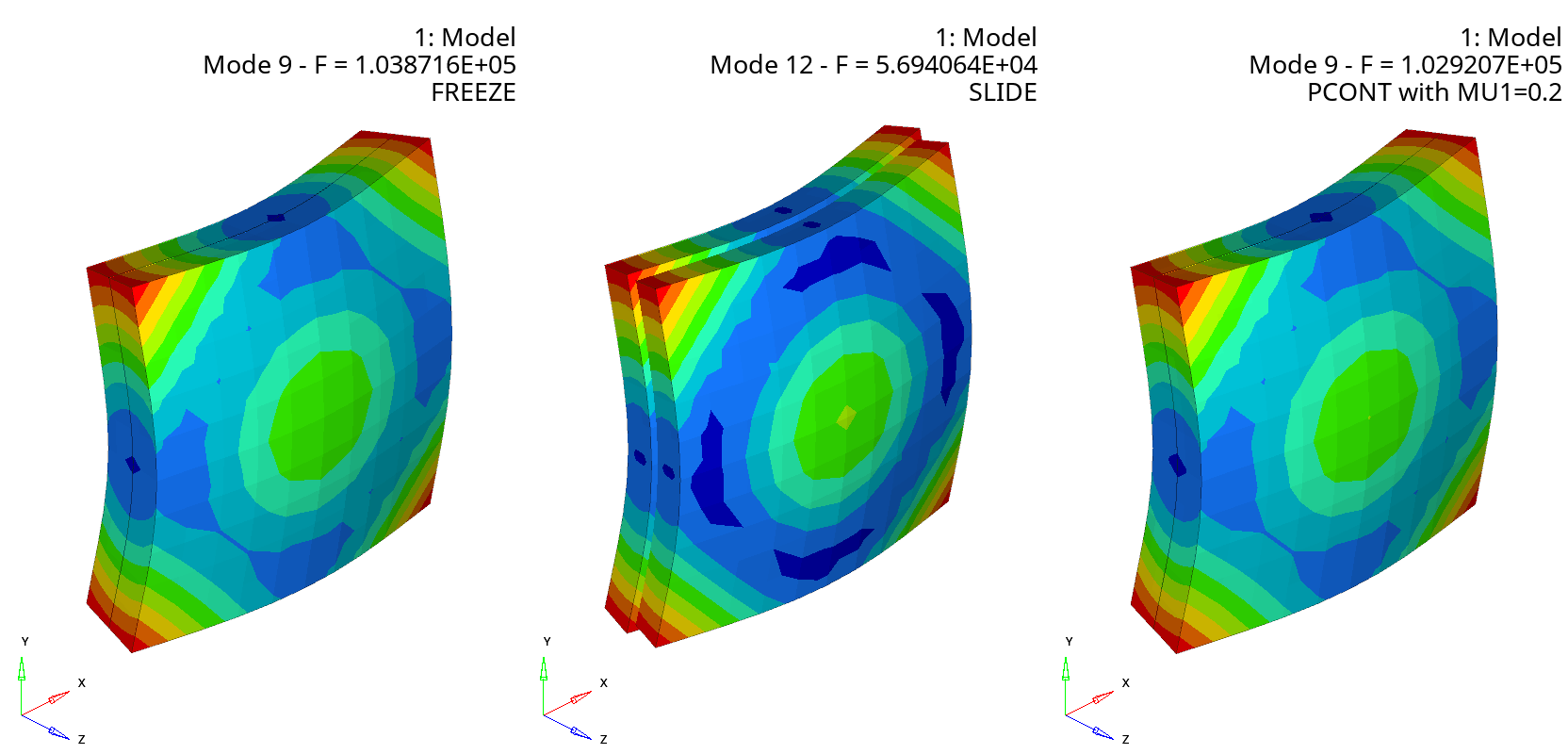 How to deal with contacts in linear analysis in OptiStruct — Altair ...