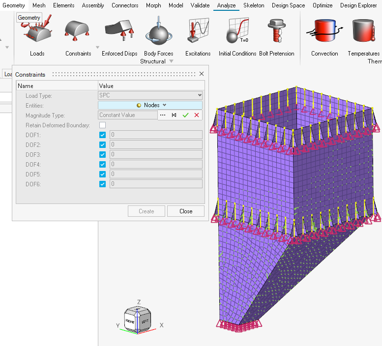 Static structural analysis for bulk solids handling applications using ...