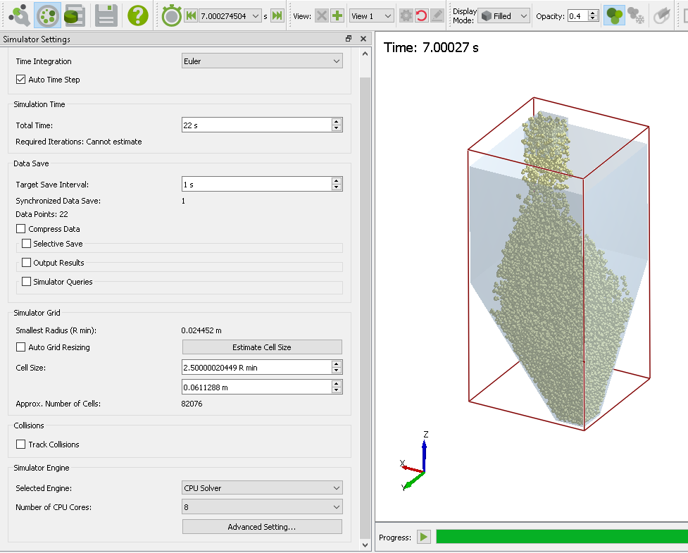 Static structural analysis for bulk solids handling applications using ...