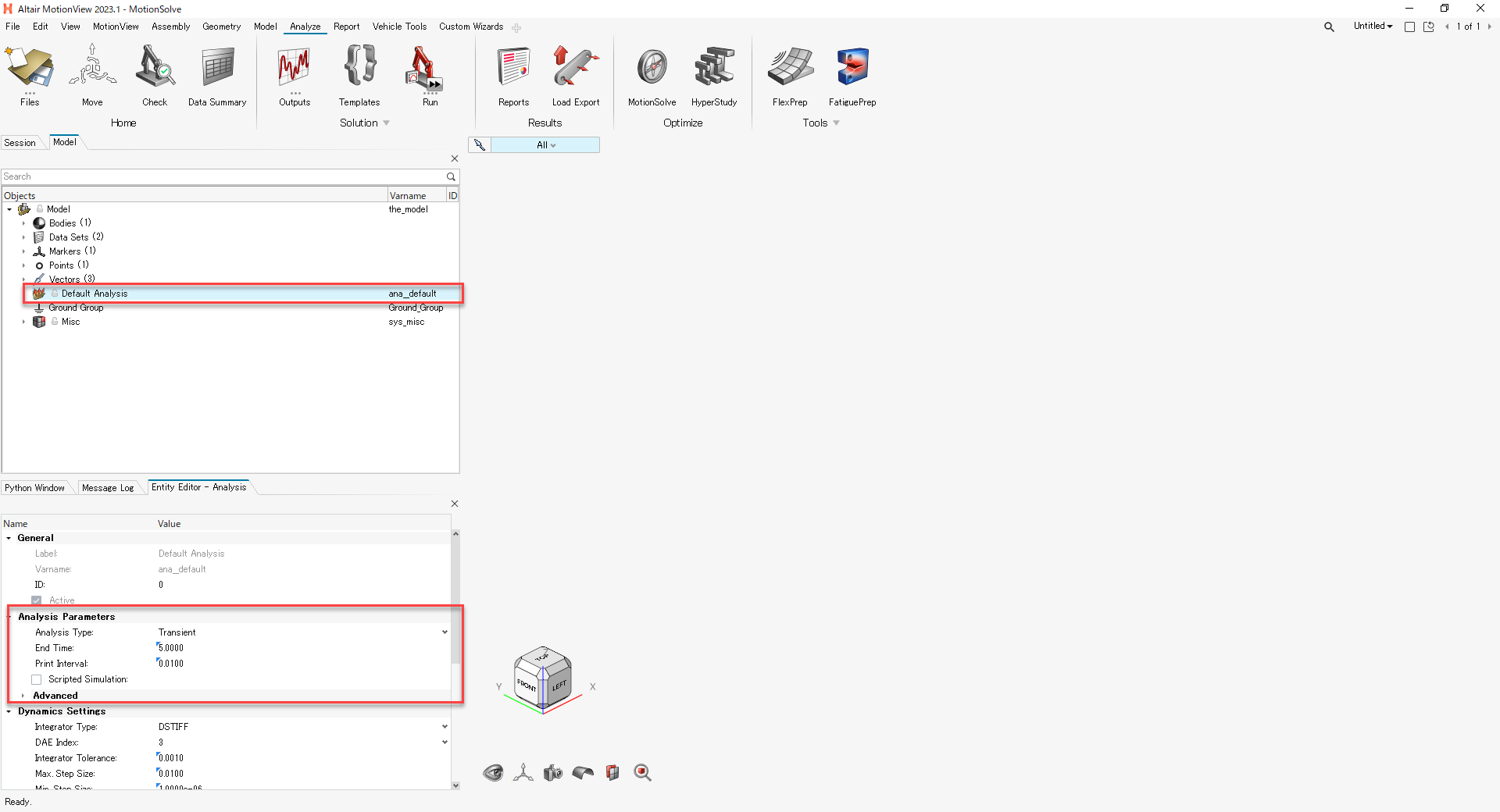 MotionVIew2023におけるEnd Timeの設定方法について - Altair Community