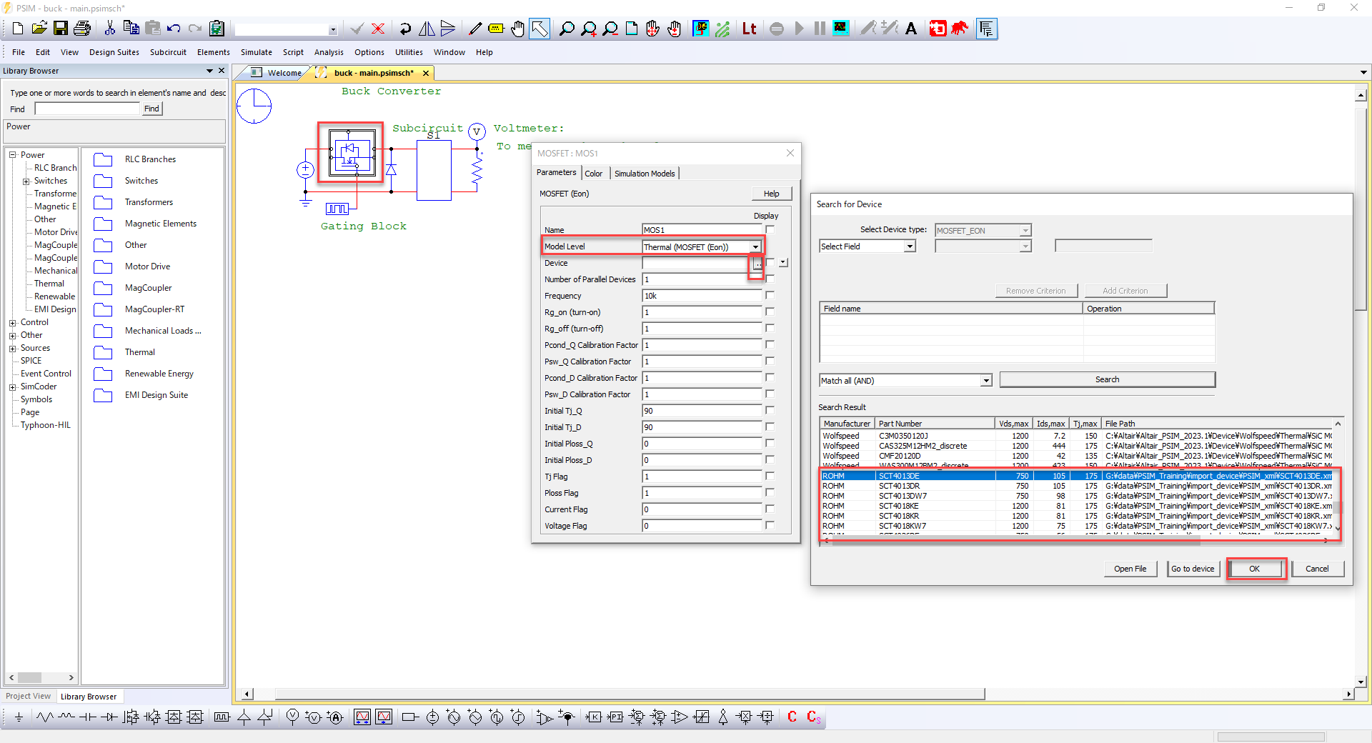 How to import thermal device xml files to PSIM - Altair Community