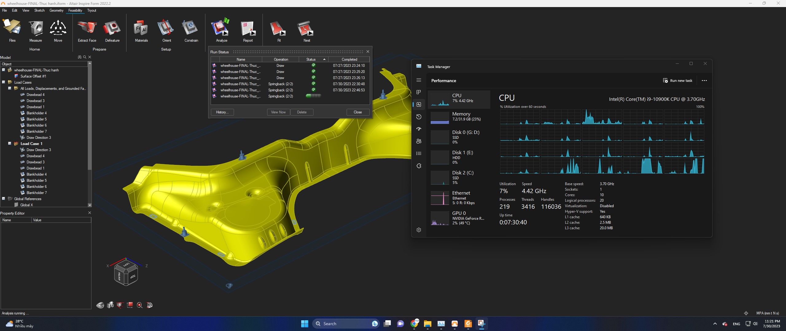 How to push CPUs to limits in Inspire Form 2022.2 - Altair Community