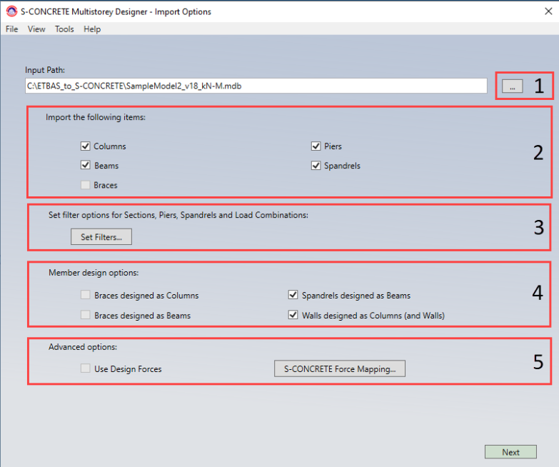 ETABS® Integration with S-CONCRETE - Altair Community