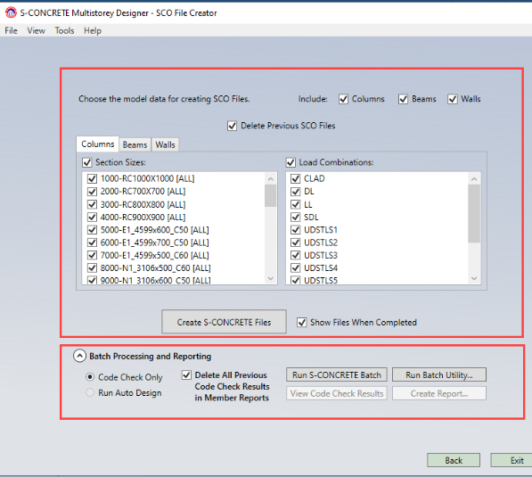 ETABS® Integration with S-CONCRETE - Altair Community