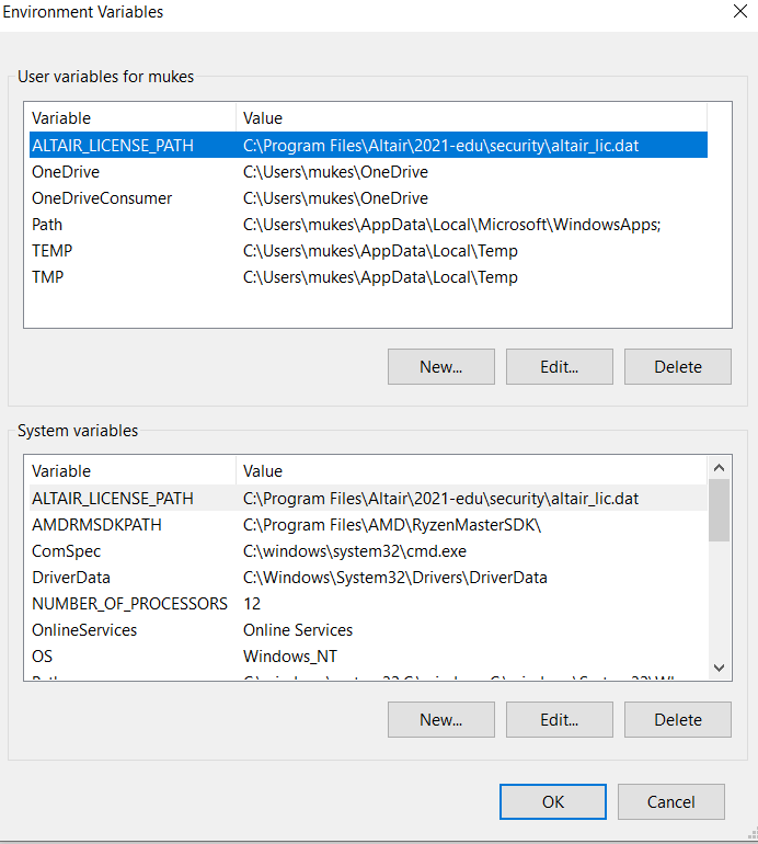 Altair Student License - Altair Community