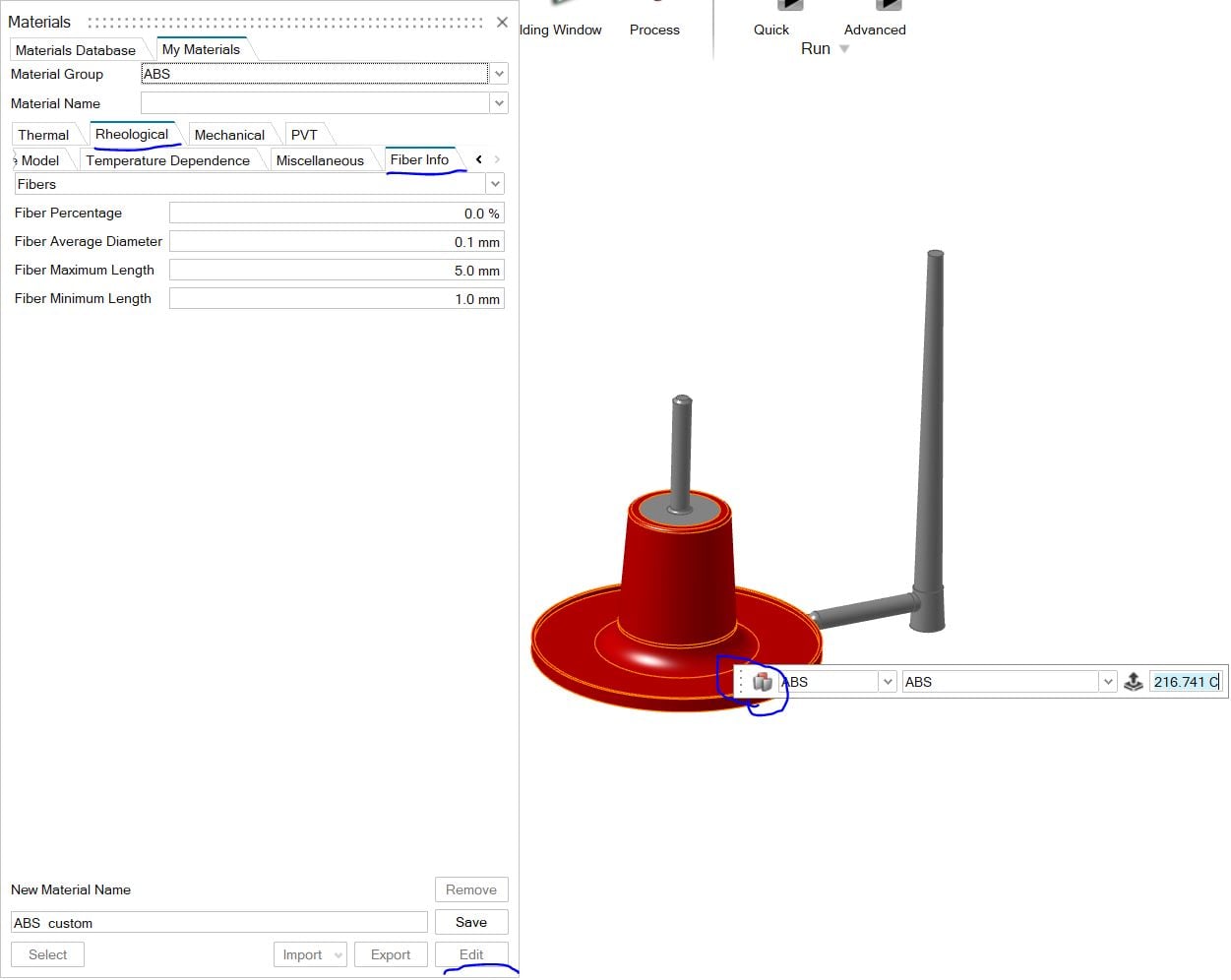 How to perform Molding simulation with Fiber orientation - Altair Community
