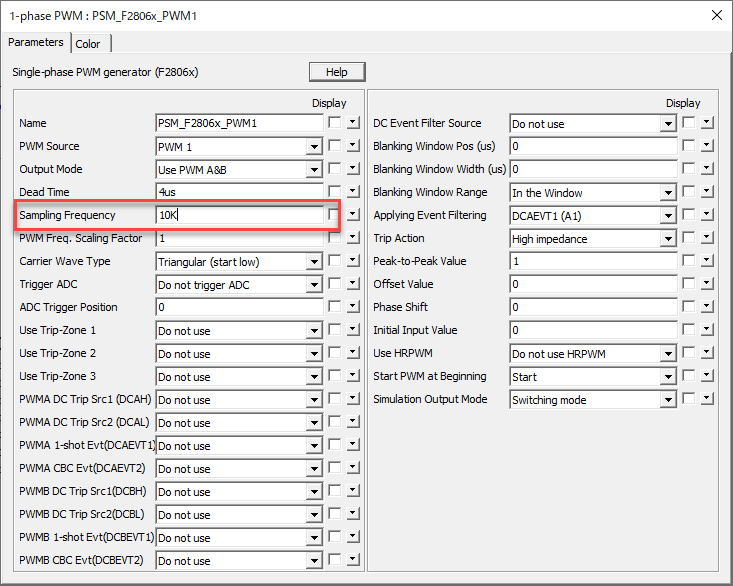 PSIMの自動コード生成機能を用いてPWM信号を生成する - Altair Community