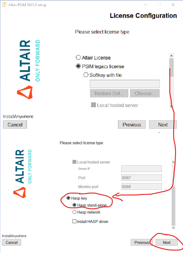 PSIM installation guide for legacy license holders - Altair Community