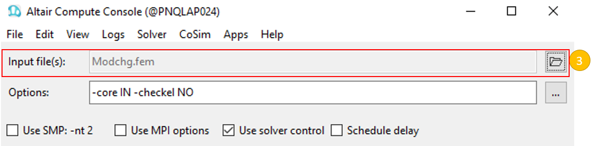 Queuing Multiple Solver Runs through Compute Console - OptiStruct ...