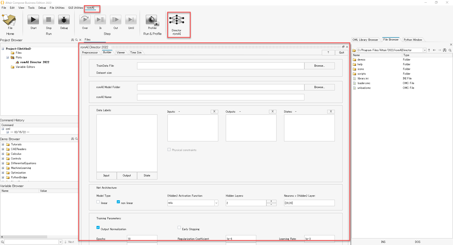 Altair ComposeでromAIを作成する方法 - Altair Community