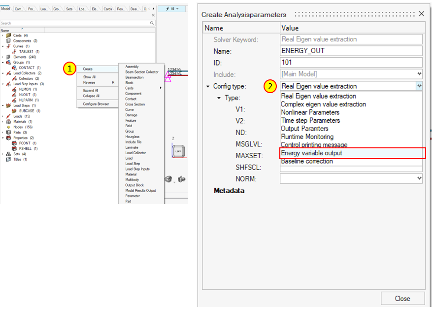 How to print energy variables for elements and contacts with NLERNG ...