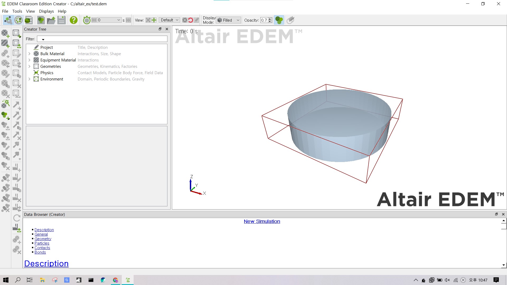 Altair EDEM simulator problem : it crashes — Altair Community