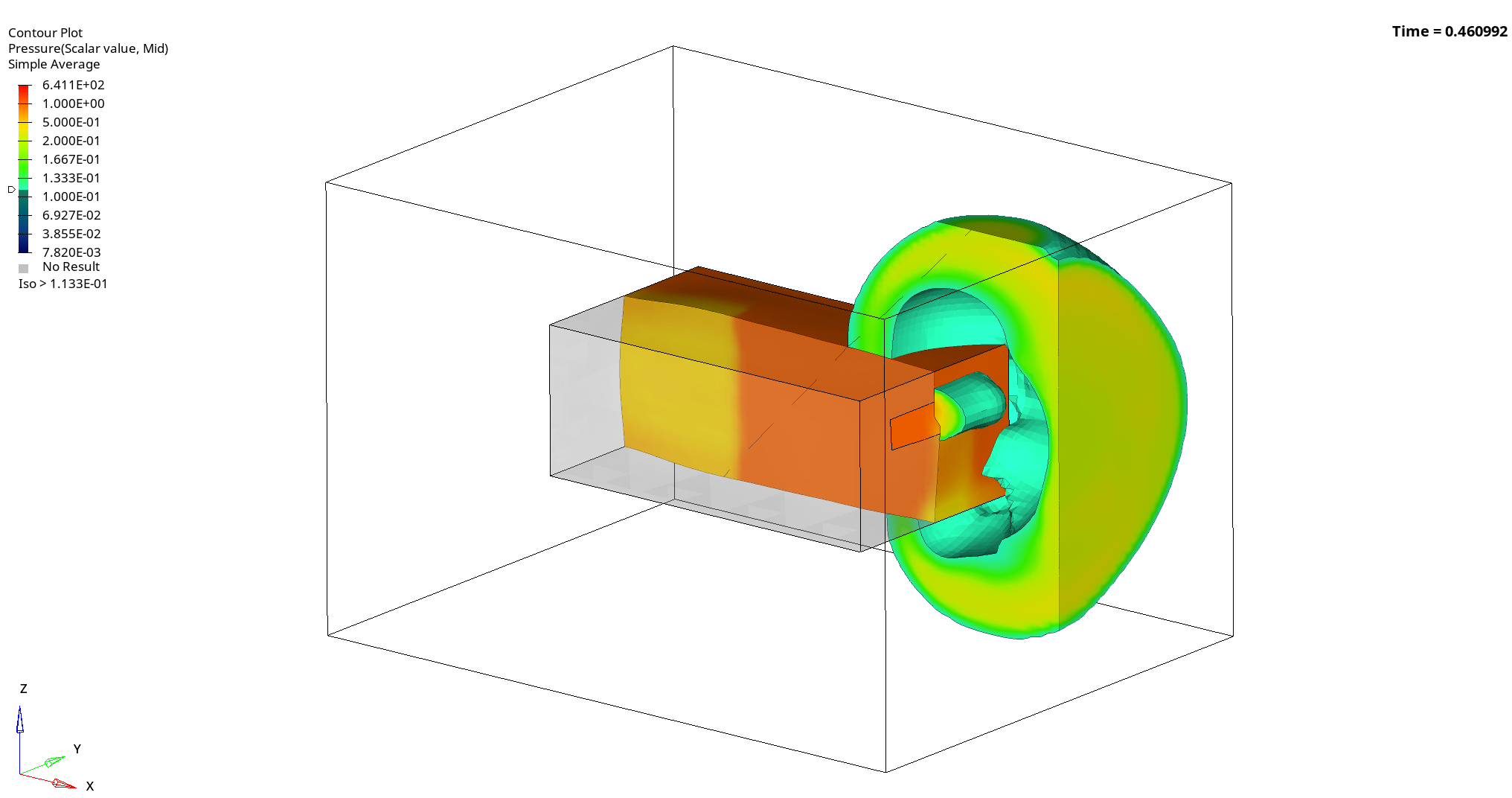 Confined Blast Simulation with Radioss. - Altair Community