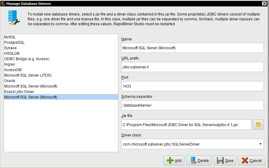 Unable to connect to SQL server database — Altair Community