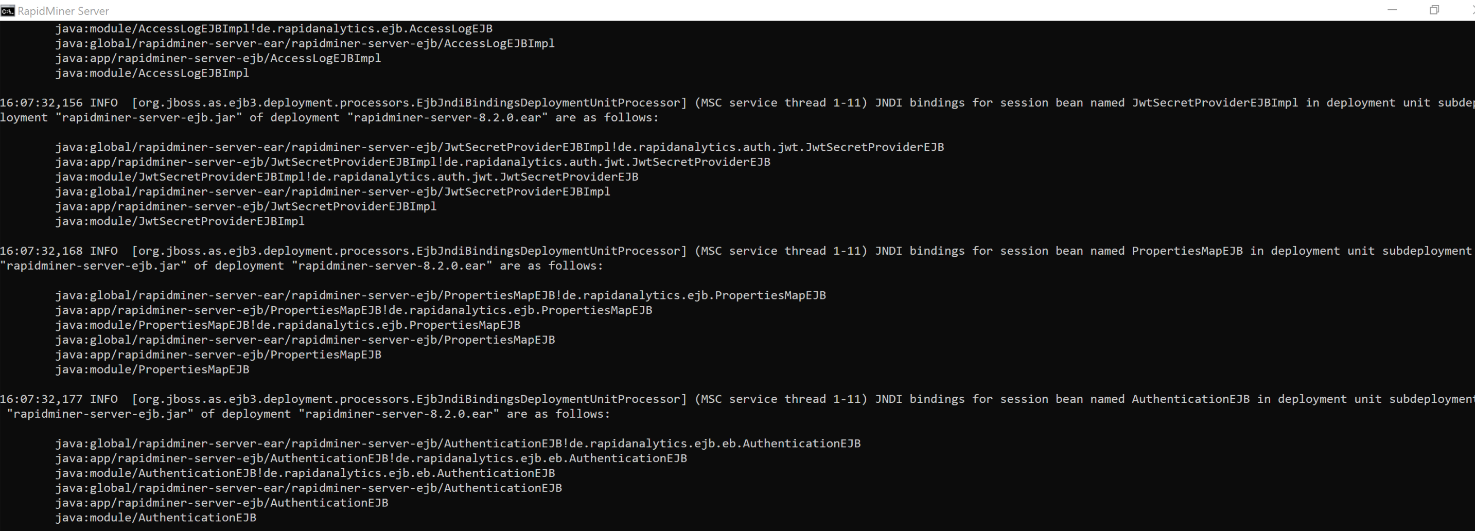 Server does not start after clean install on windows 10 — Altair Community