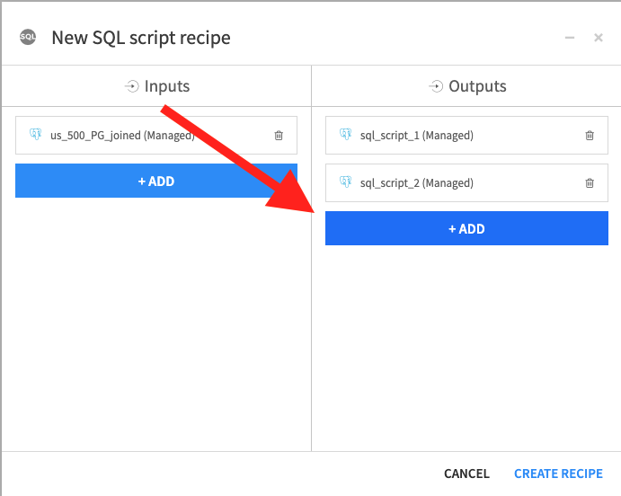 Multiple output script — Dataiku Community