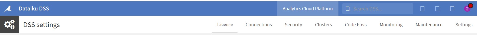 Rectangular menu icons — Dataiku Community