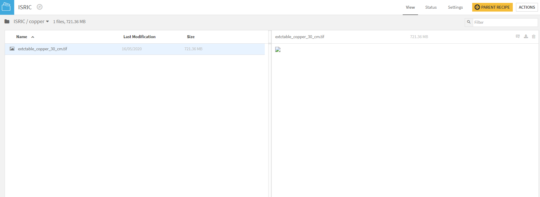 Allow visualization of raster files in a managed folder — Dataiku Community