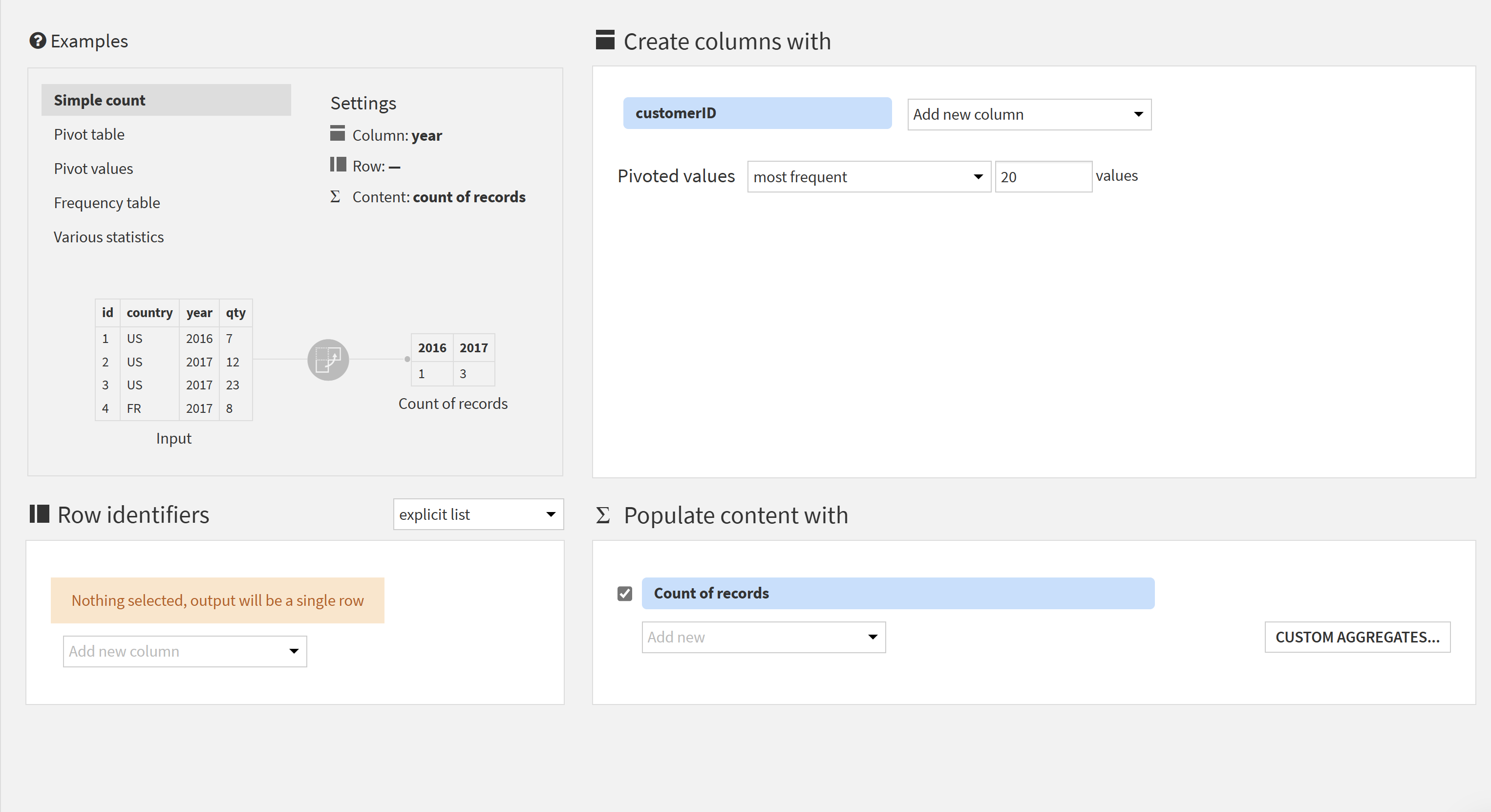 Visual Recipes Test — Dataiku Community