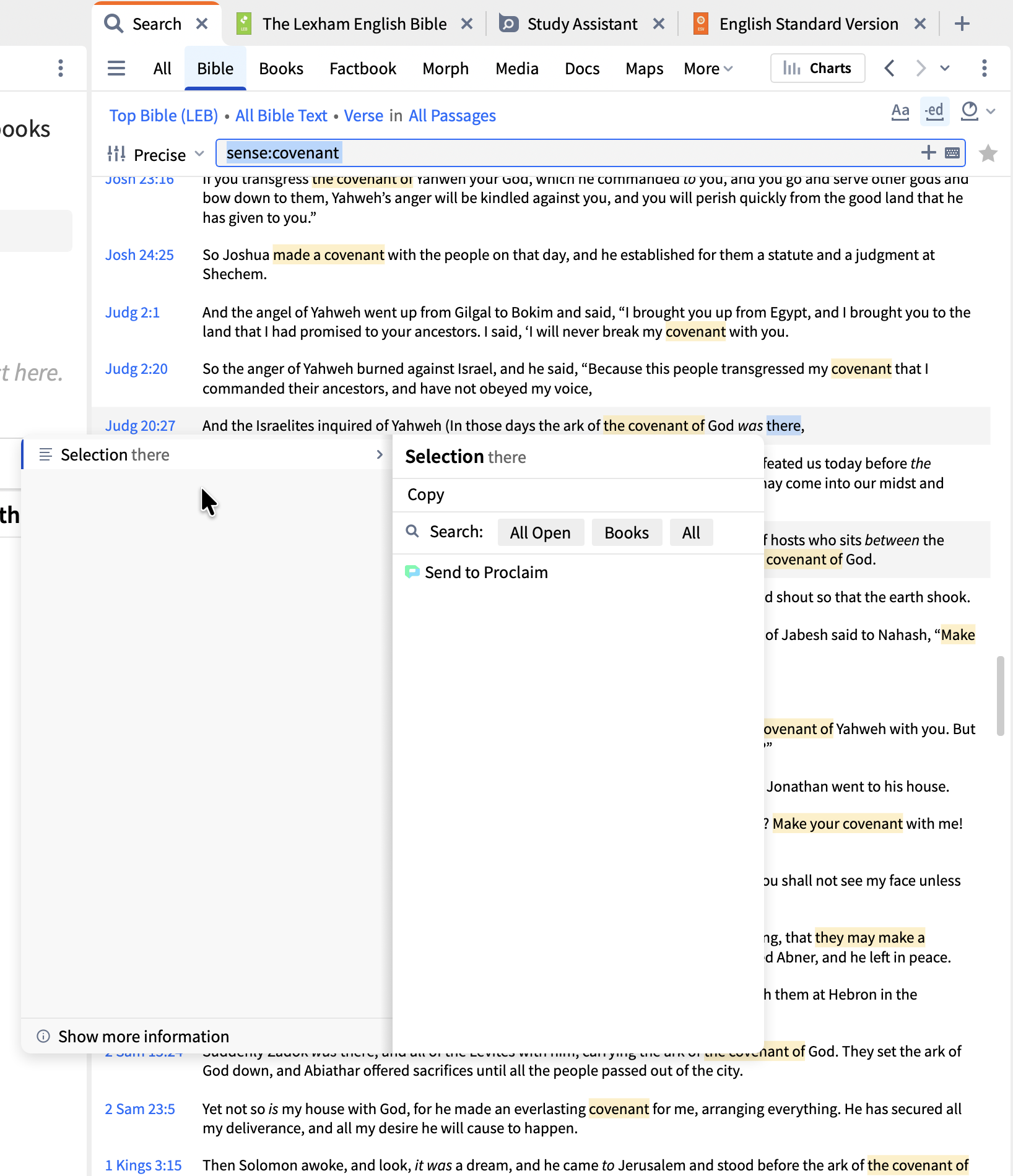 Right Click Menu - Logos Community
