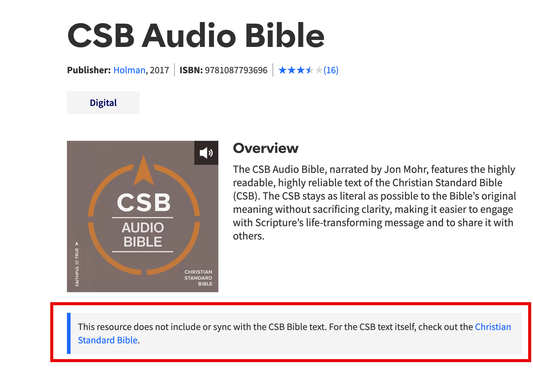Improved CSB and NASB2020 Audio Bibles! - Logos Community