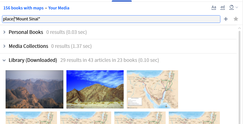 search results increase with searching again for same place - Logos ...