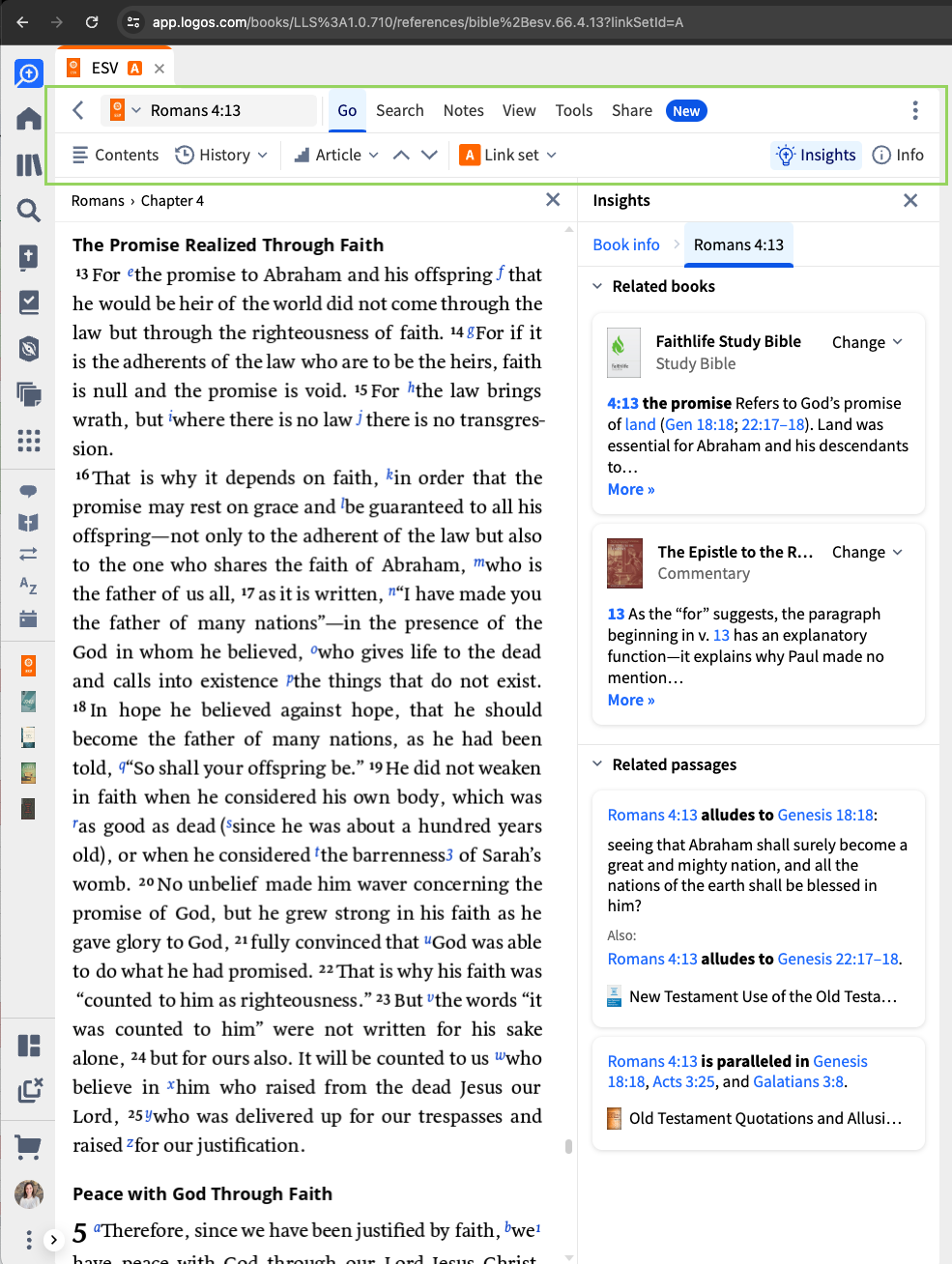 New Feature: Dynamic Toolbar on Web App - Logos Community