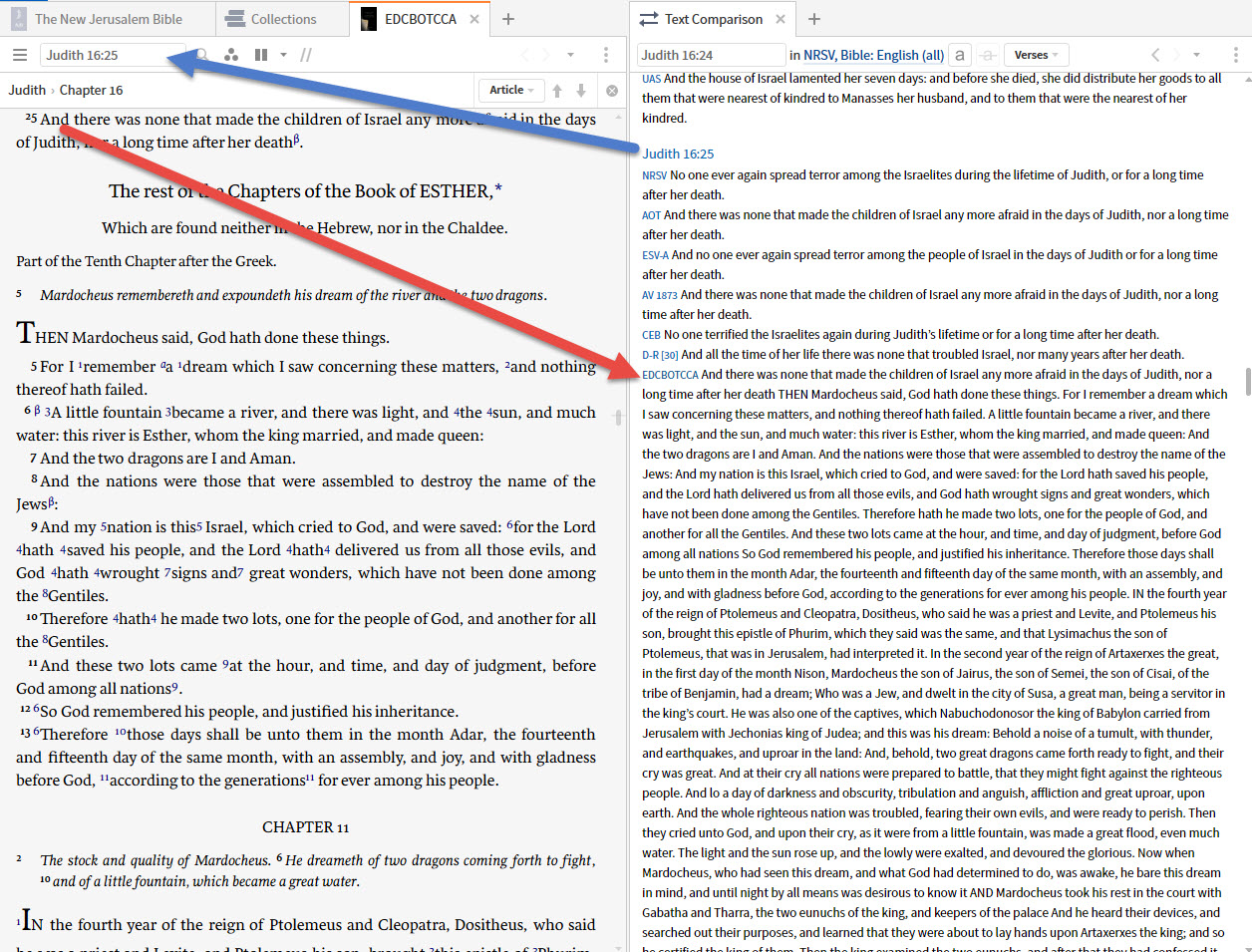 KYLE Tagging error: end of verse not detected - Logos Community